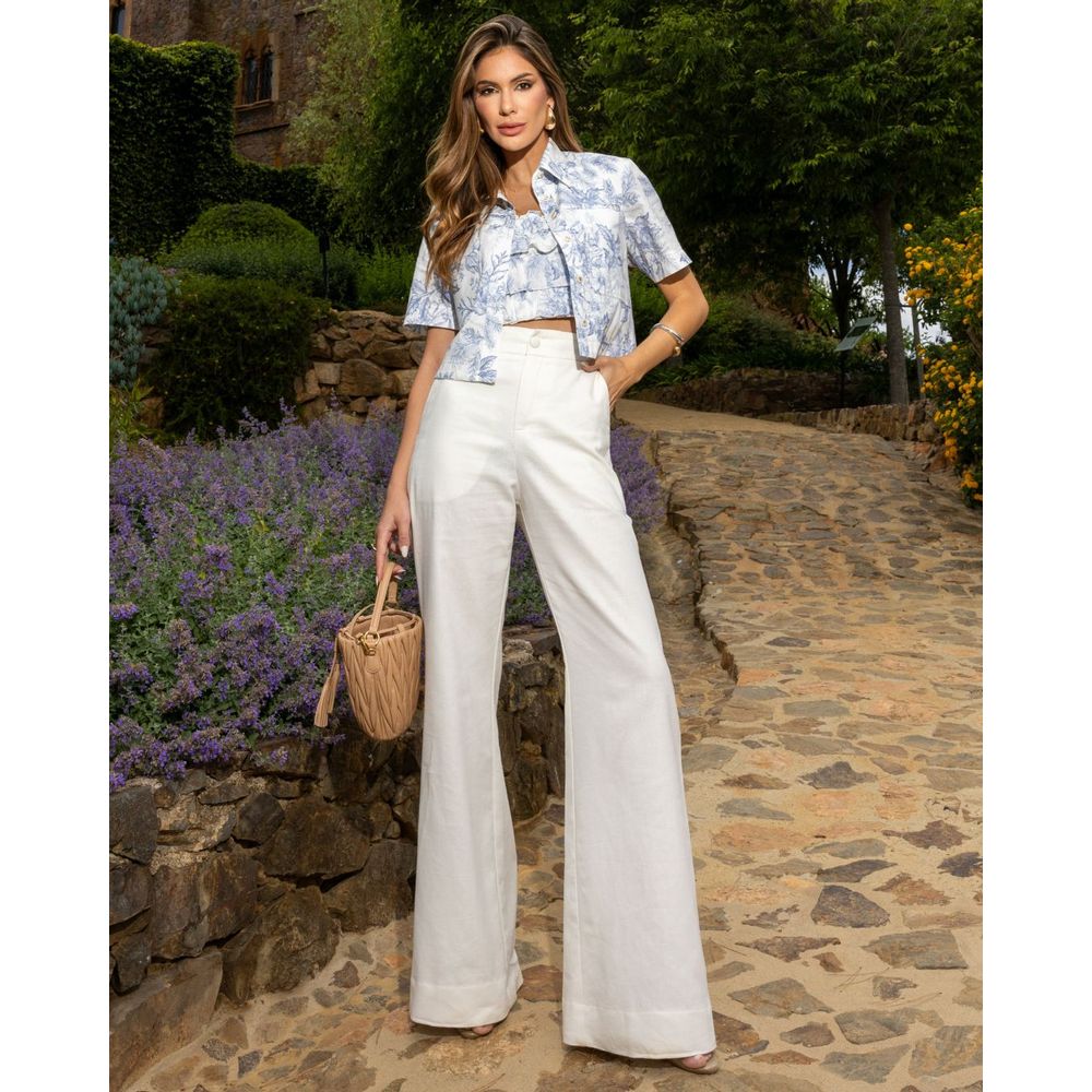 Calça Gizely Off White - Murau